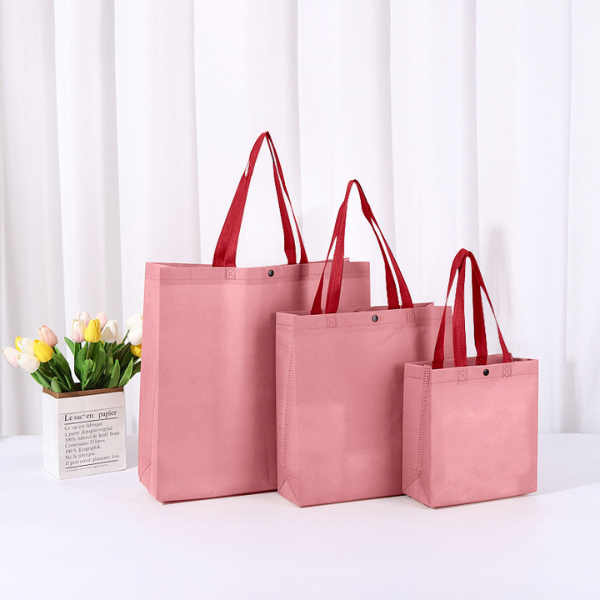 Non-Woven Bag With Button Closure (Fixed Sizes) - Innovaid