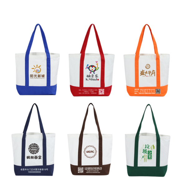 Customised Canvas Bag (Colored Base) - Innovaid