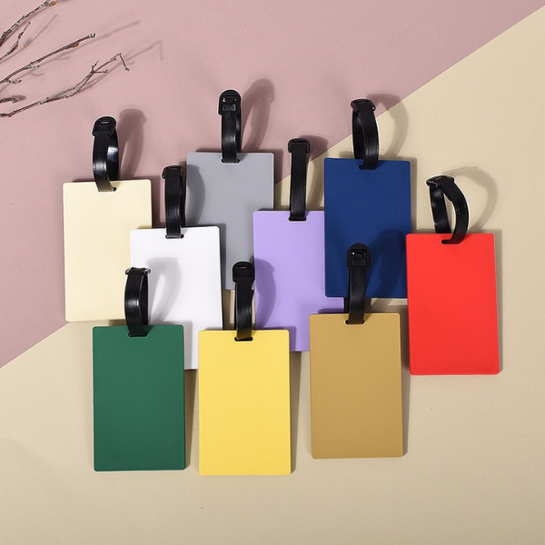 PVC Rectangular Luggage Tag - Innovaid